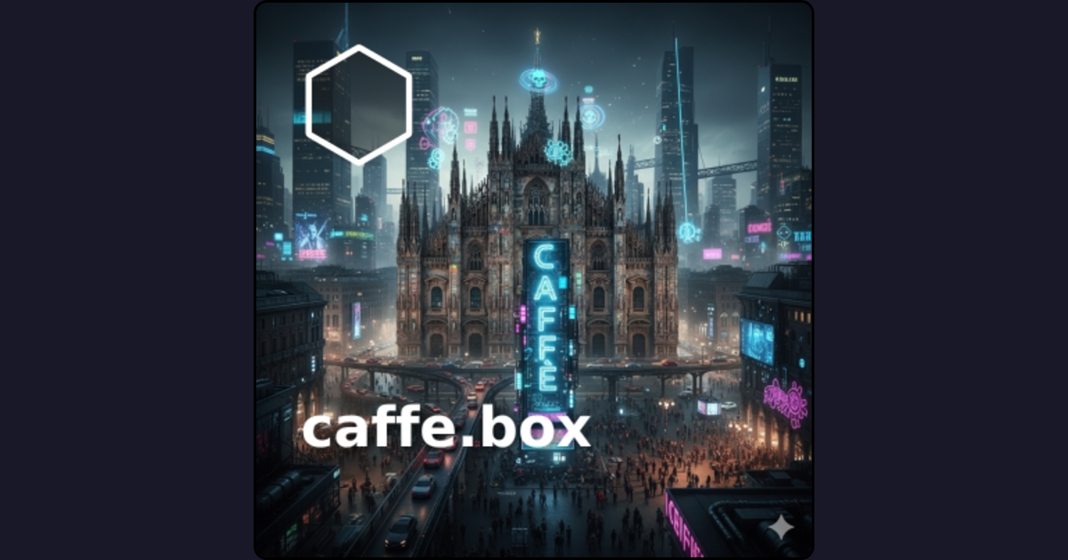 caffe.box - Profile | .box